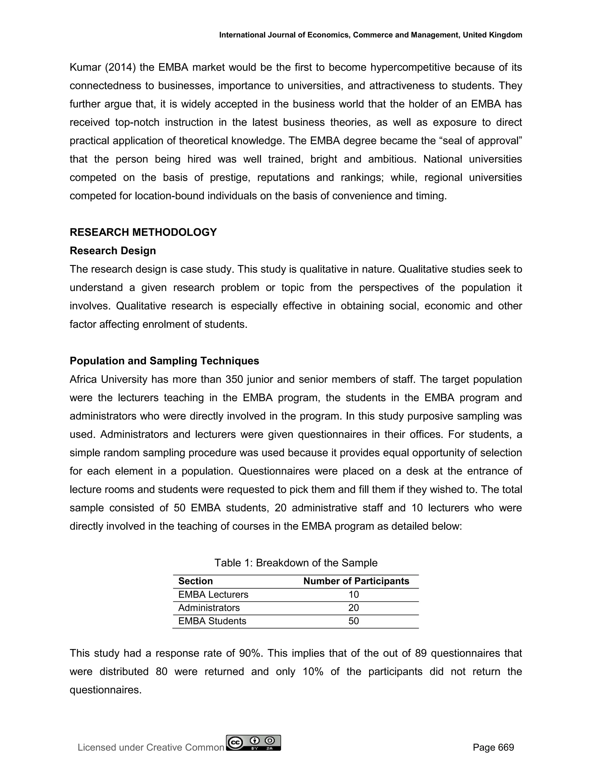 FACTORS AFFECTING STUDENTS’ ENROLMENT | PDF