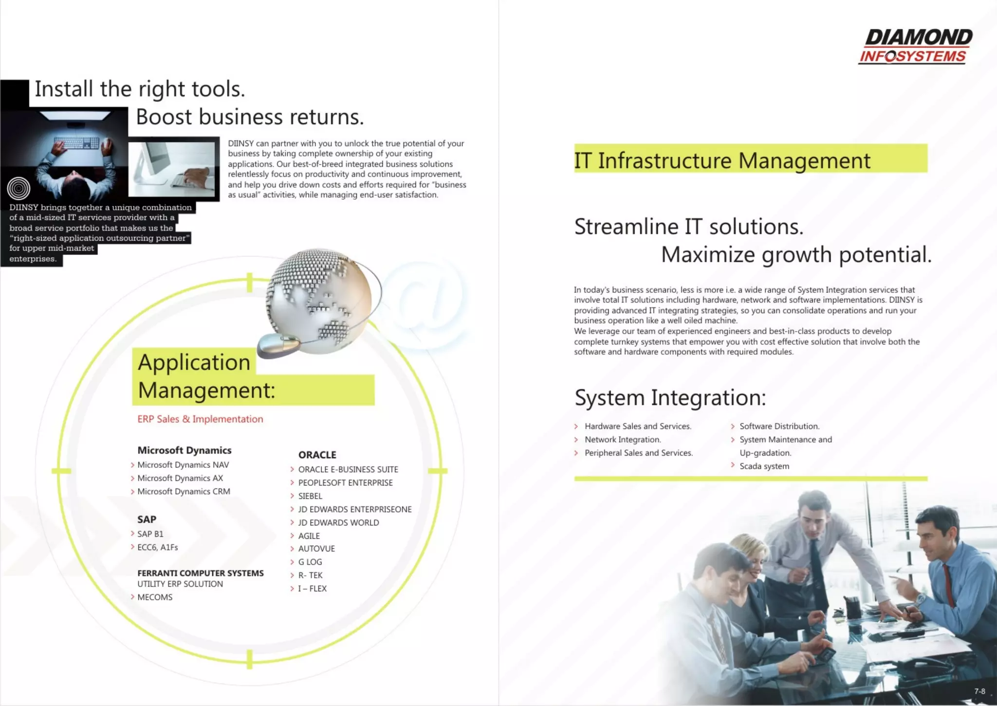 DIAMOND INFOSYSTEMS BROCHURE | PPT