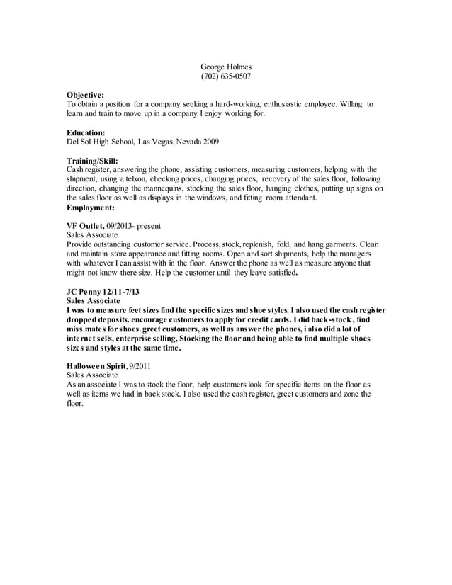 george resume | PDF