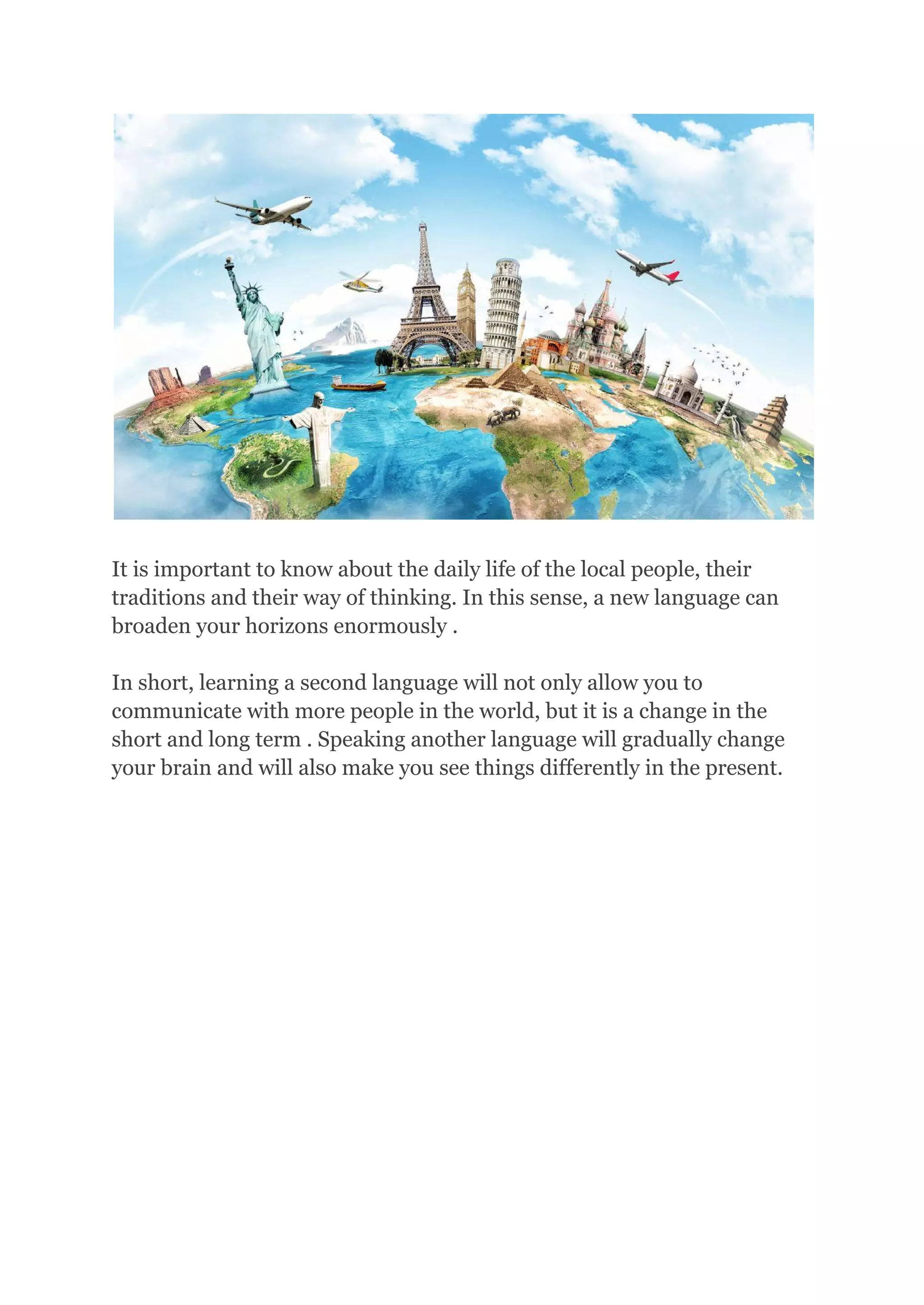 13 benefits of learning a second language | PDF