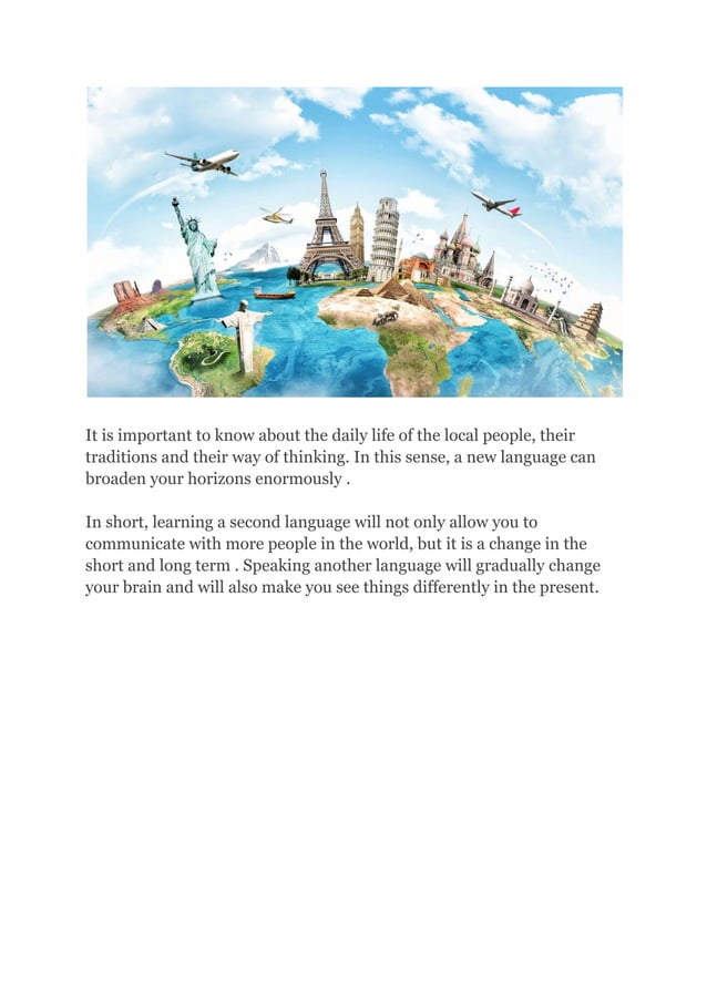 13 benefits of learning a second language | PDF