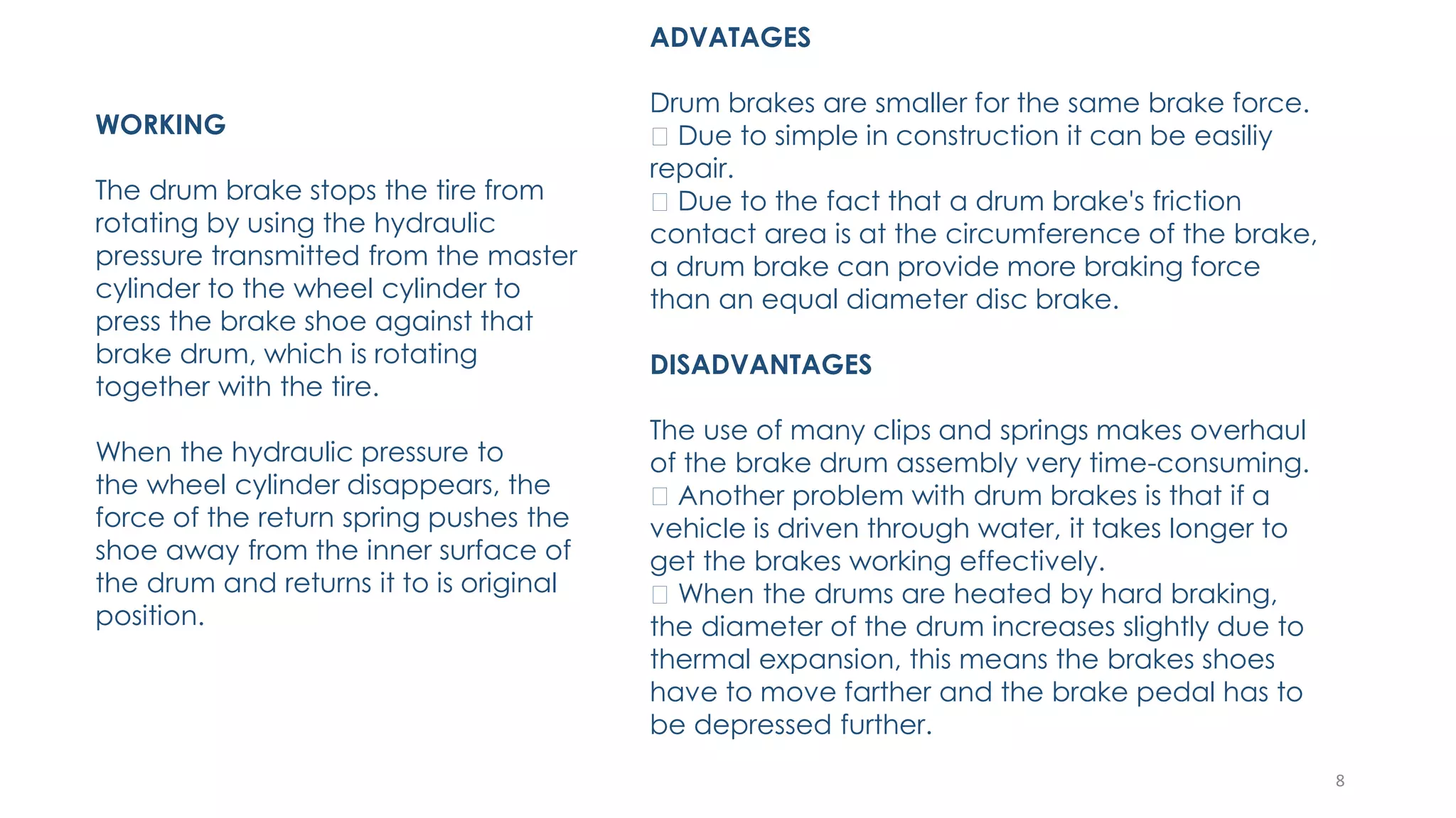 Braking system in automobile | PDF
