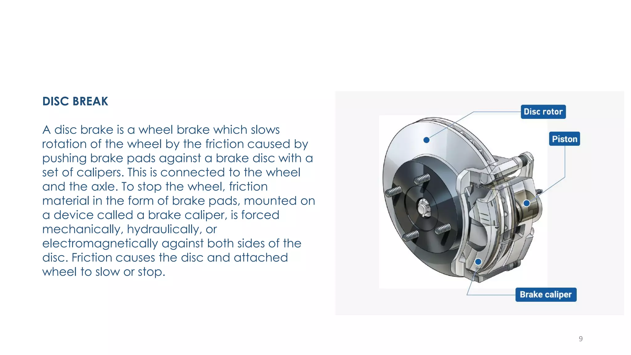 Braking system in automobile | PDF