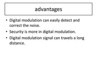 Digital Modulation Techniques ppt | PPTX