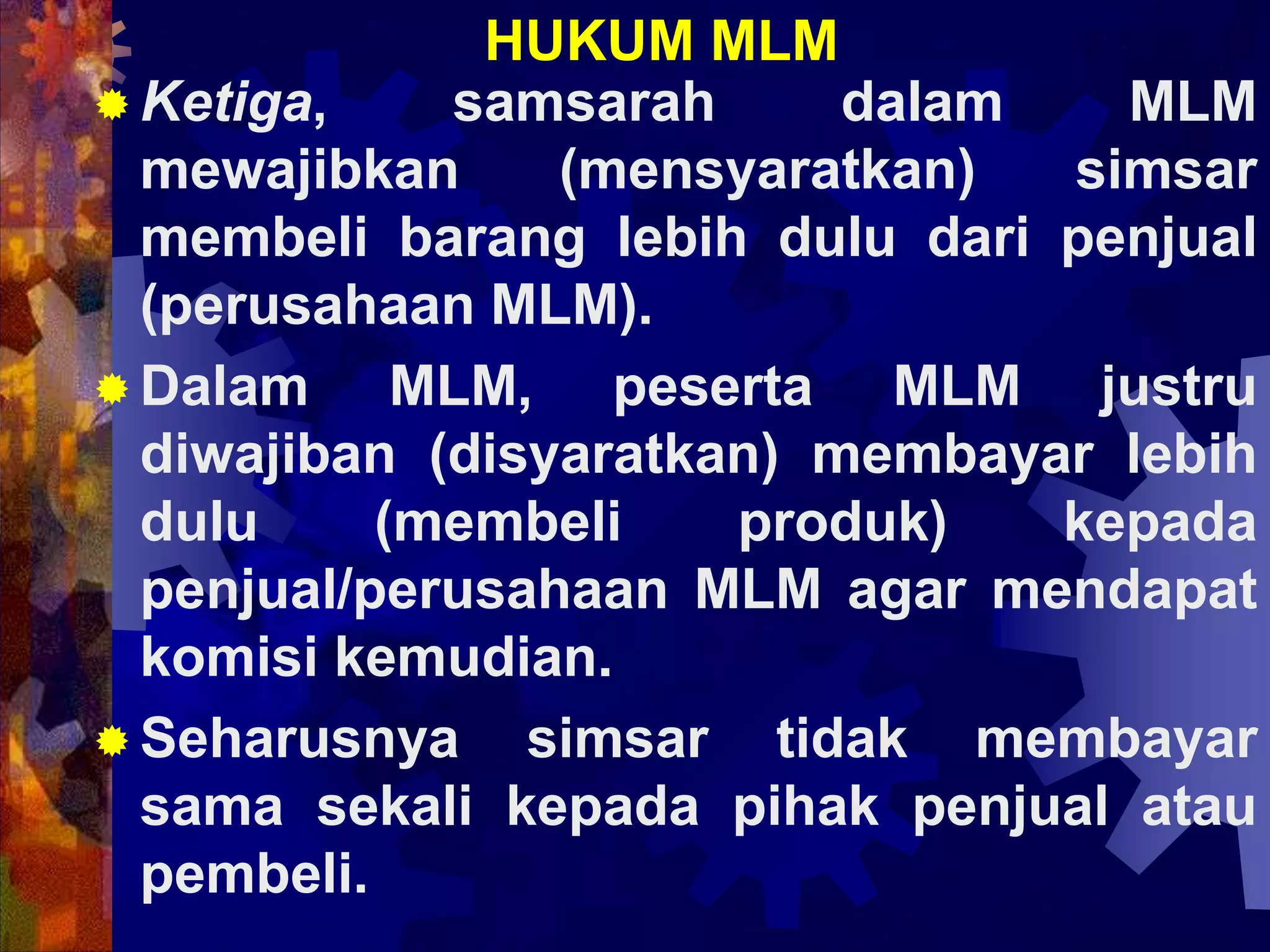 09.3 HUKUM SAMSARAH (MLM) | PPSX
