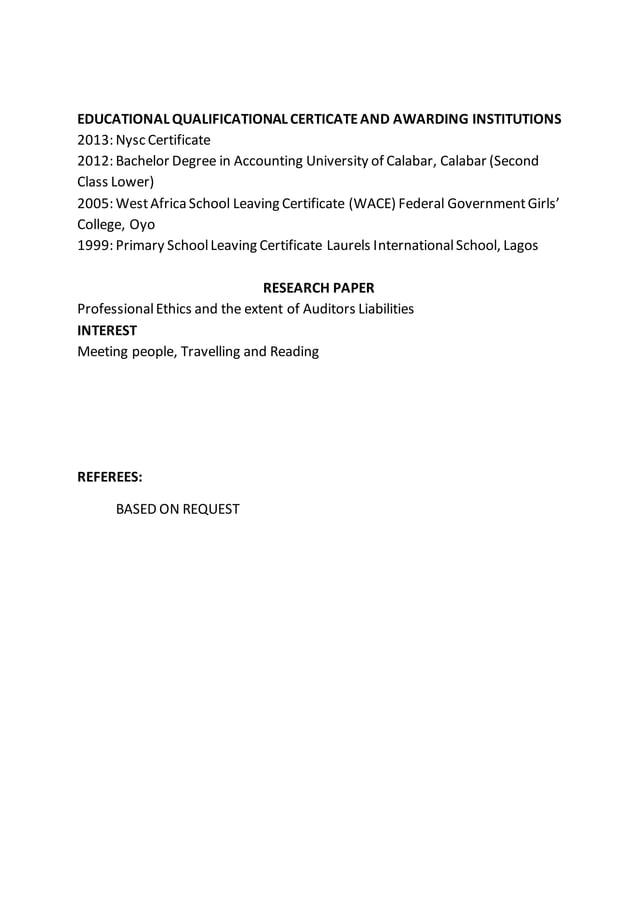 my cv2 | PDF