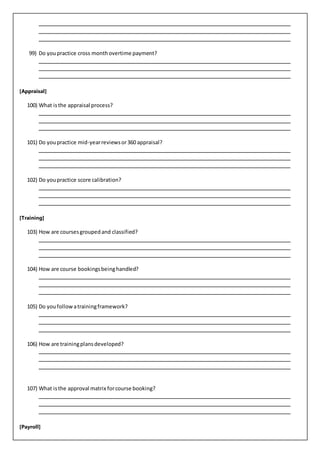 HR questionnaire | DOCX