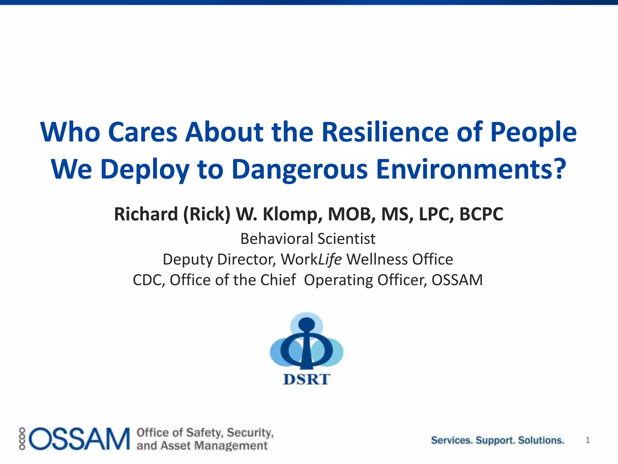 Who cares about resilience_TedMed_Nov 2015_2.0 | PPTX