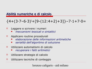 13 calcolo | PPT