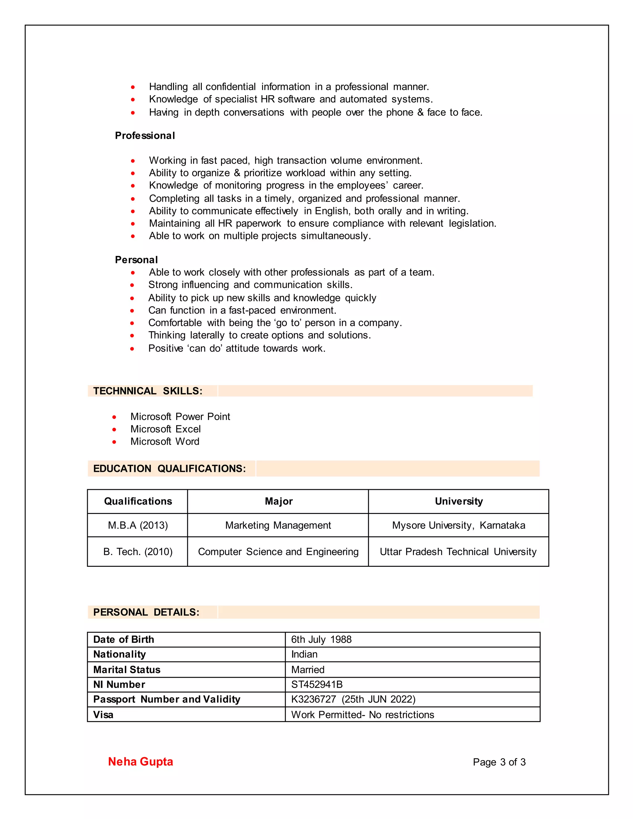 NEHA GUPTA CV | DOCX