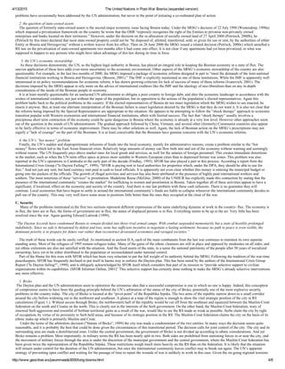 The United Nations in Post-War Bosnia (expanded version) | PDF