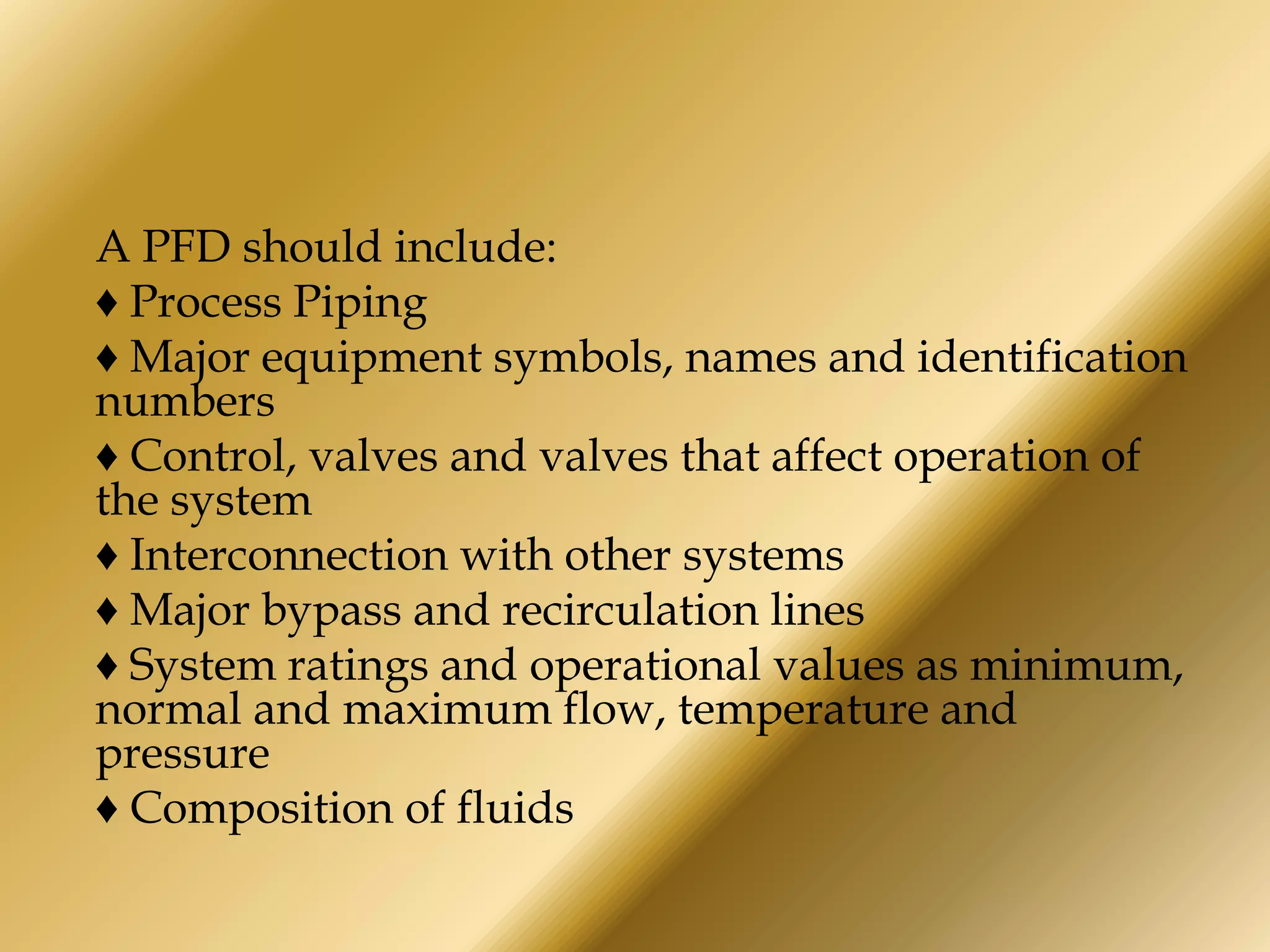introduction to chemical process technology,process flow diagram and ...