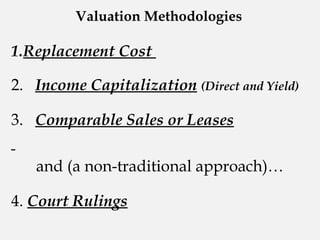 Methods and Challenges in the Credible Valuation of Water Rights in ...