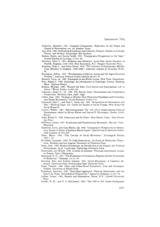 13 charles tilly to explain political process | PDF