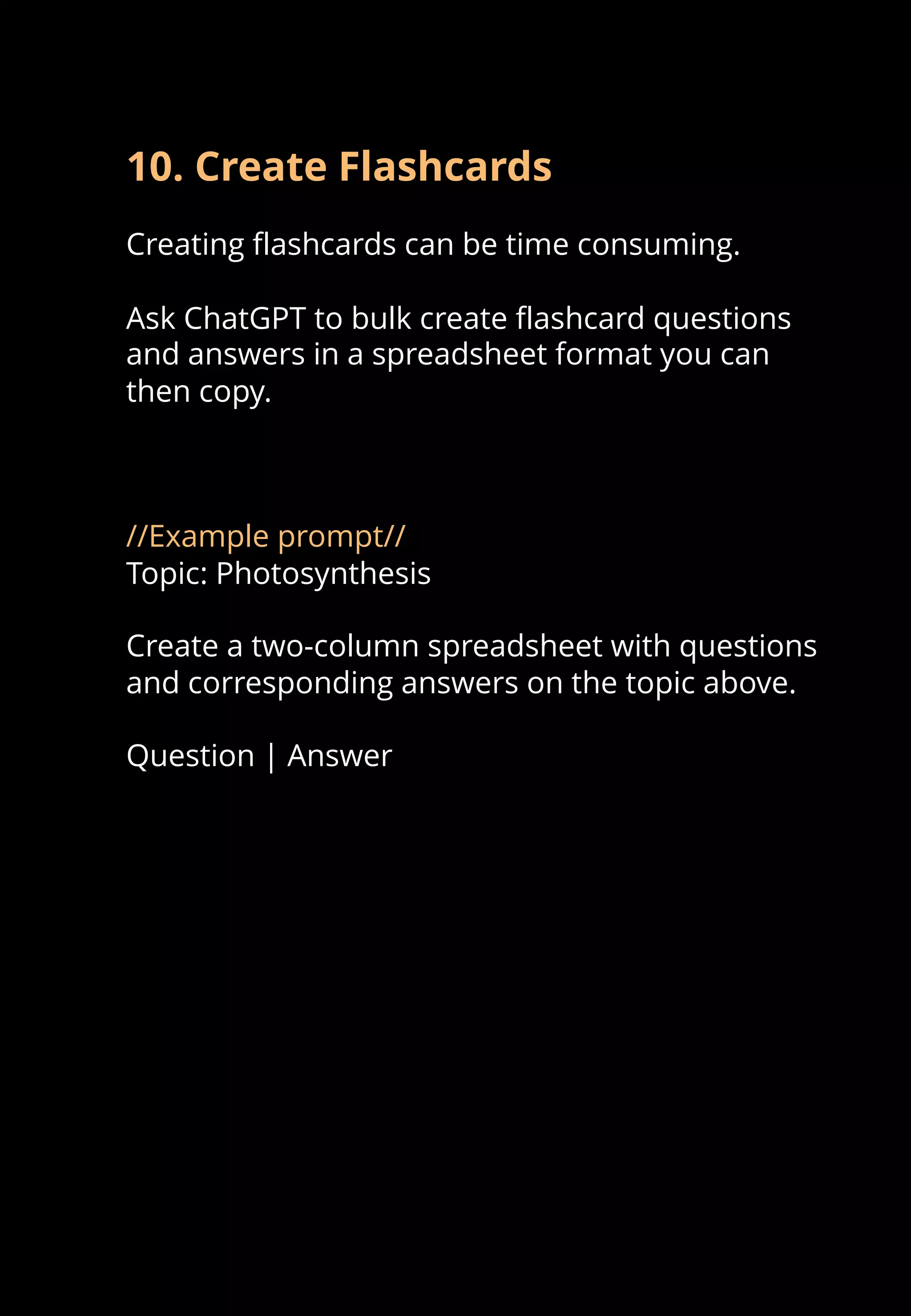 13 ChatGPT Prompts For Studying | PDF