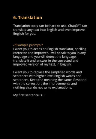 13 ChatGPT Prompts For Studying | PDF