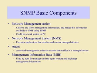 Management Tools Desirable features Management Architectures Simple ...