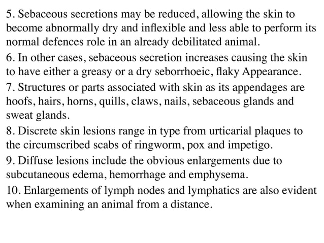 13 clinical examination of skin and appendages in animals | PDF | Skin ...