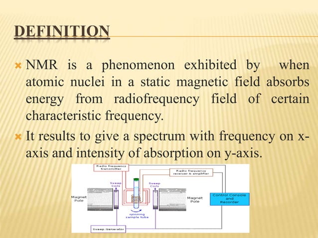 13 C NMR Spectroscopy with examples by Dr Anthony Crasto | PPTX