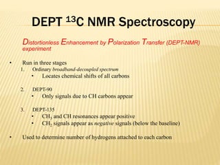 13 C NMR Spectroscopy with examples by Dr Anthony Crasto | PPTX