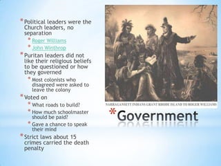 New England Colonies | PPT