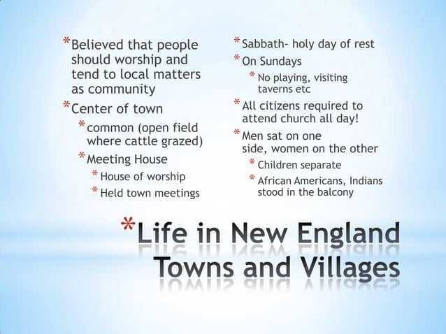 New England Colonies | PPT