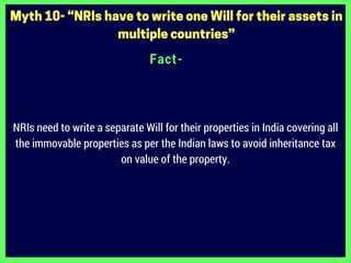 13 common myths exposed regarding Wills in India | PPT
