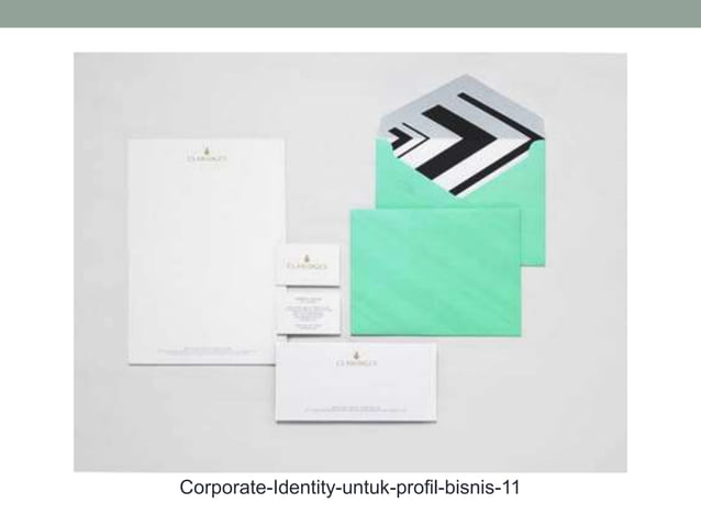13 contoh corporate identity perusahaan | PPTX