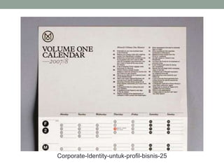 13 contoh corporate identity perusahaan | PPTX