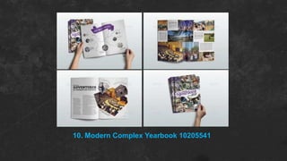 13 contoh desain album kenangan school yearbook templates | PPTX