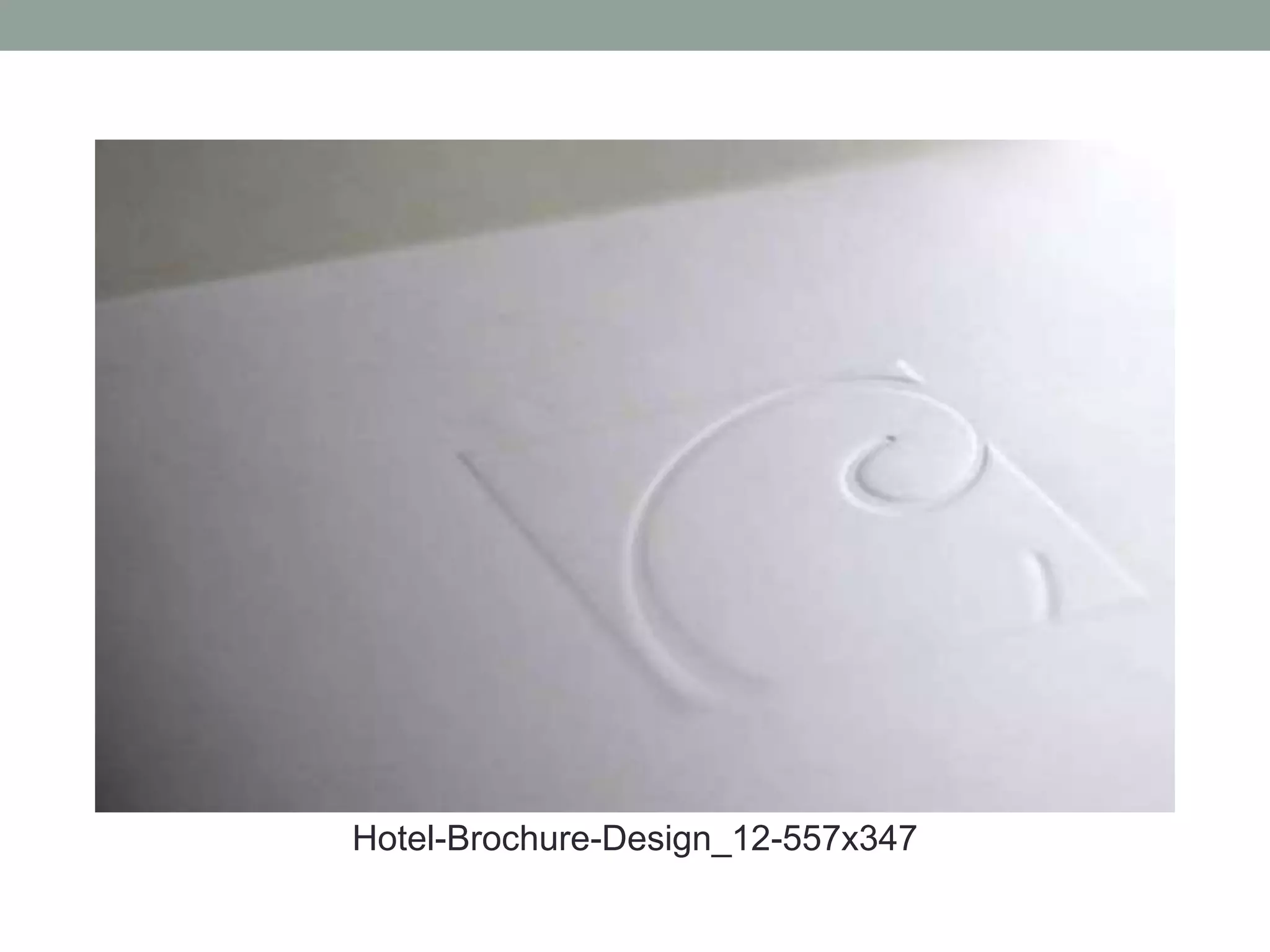 13 contoh ide dan desain brosur hotel | PPTX