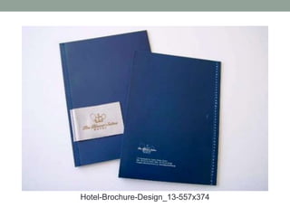 13 contoh ide dan desain brosur hotel | PPTX