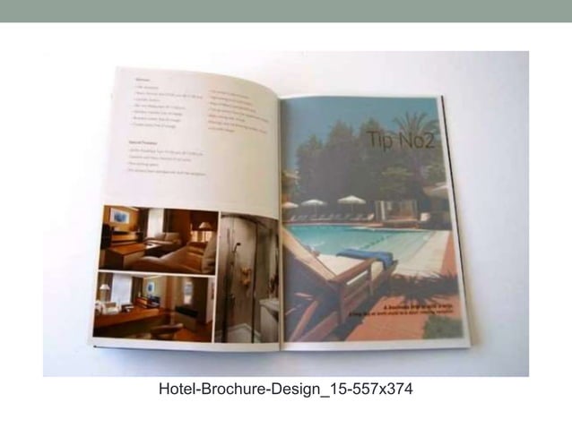 13 contoh ide dan desain brosur hotel | PPT