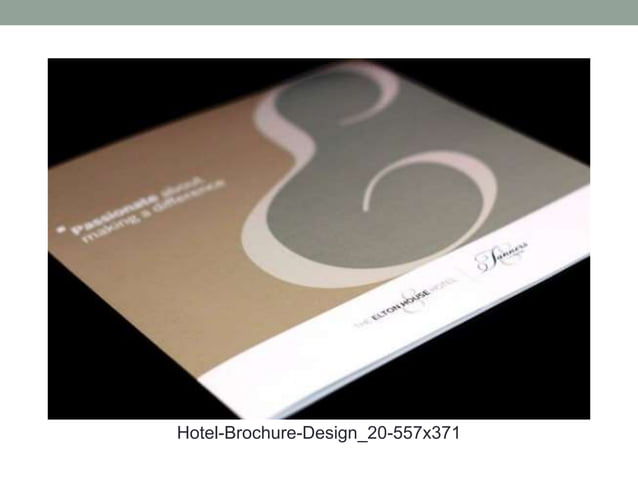 13 contoh ide dan desain brosur hotel | PPT