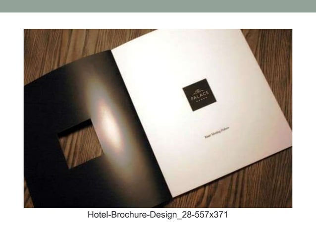 13 contoh ide dan desain brosur hotel | PPT