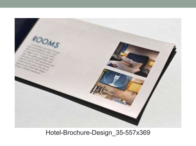 13 contoh ide dan desain brosur hotel | PPT