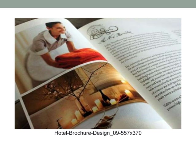 13 contoh ide dan desain brosur hotel | PPT