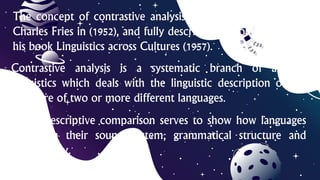 13 contrastive study of english and indian language | PDF