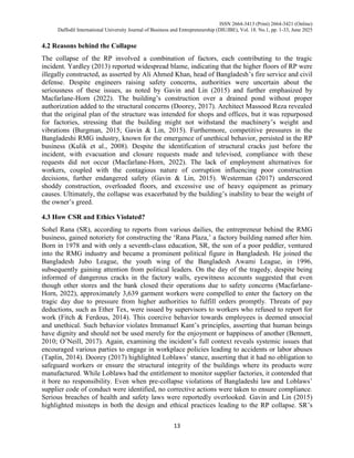 Corporate Social Responsibility and Ethical Practices in the Readymade ...