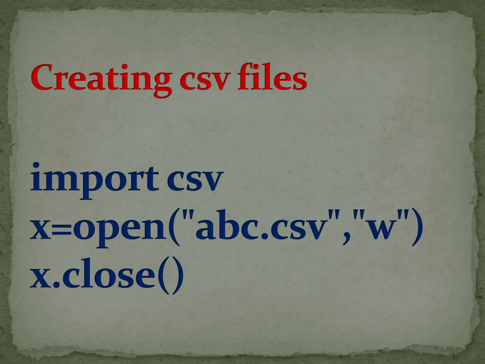 13 CSV file.pptx