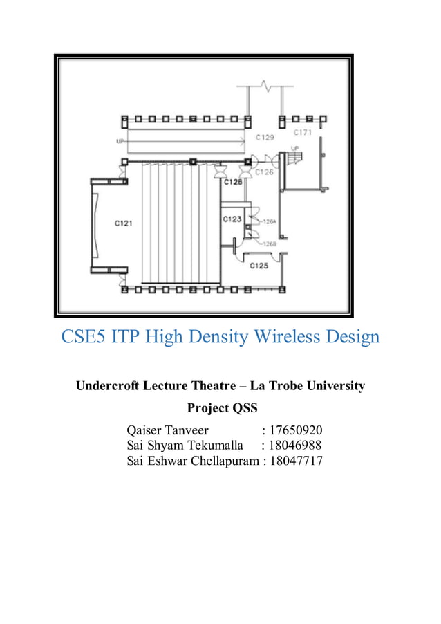 CSE5 ITP High Density Wireless Design REPORT | PDF