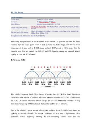 CSE5 ITP High Density Wireless Design REPORT | PDF