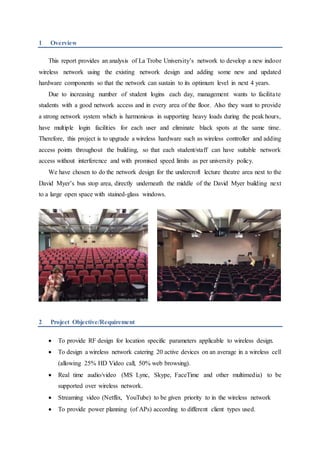 CSE5 ITP High Density Wireless Design REPORT | PDF