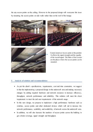 CSE5 ITP High Density Wireless Design REPORT | PDF