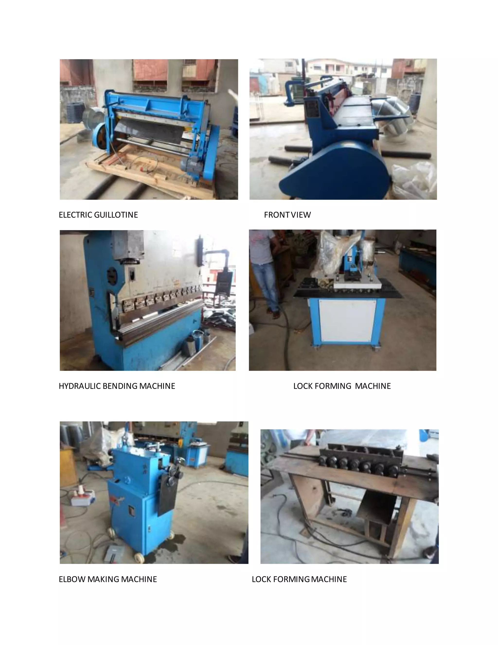 WORKSHOP AND FABRICATION EQUIPMET | DOCX | Off-Road Vehicles | Auto Body Styles