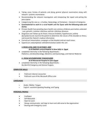 abeer cv latest | PDF