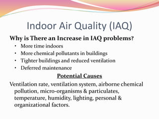 Indoor Air Quality (IAQ) | PPTX