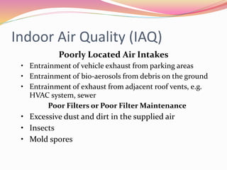 Indoor Air Quality (IAQ) | PPTX