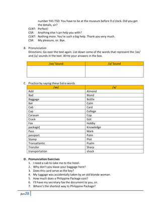 13 days call center training module | PDF