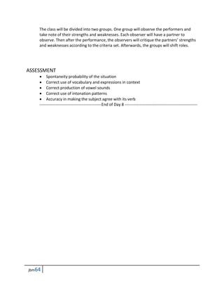 13 days call center training module | PDF